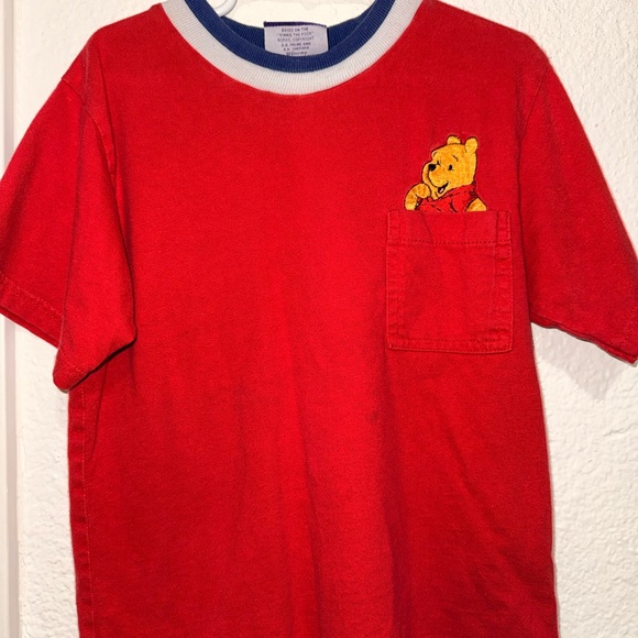 Shirts & Tops | Vintage Winnie The Pooh Shirt With Embroidered Pooh ...